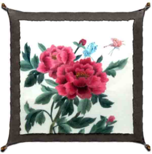Photo, Image & Picture of Silk Embroidery Painting
