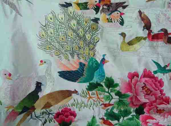Photo, Image & Picture of Hunan Embroidery Peacock