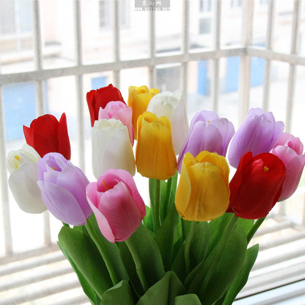 Photo, Image & Picture of Yarn-Dyed Chinese Silk Flower