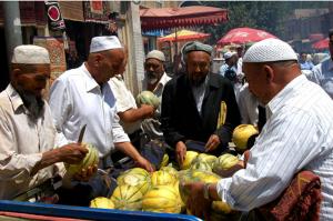 Photo, Image & Picture of Sunday Bazaar Kashgar