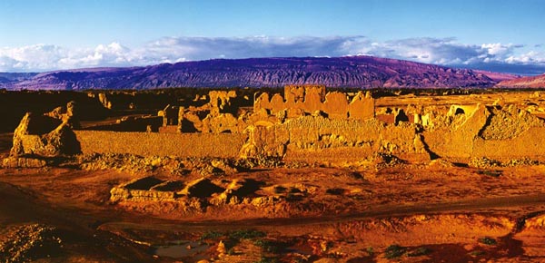 Photo, Image & Picture of Gaochang Ancient City Sunset