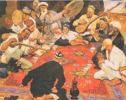 Photo, Image & Picture of Uyghur Muqam Painting