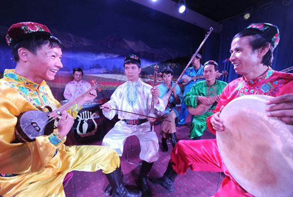 Photo, Image & Picture of Happy Dancing of Uyghur Muqam