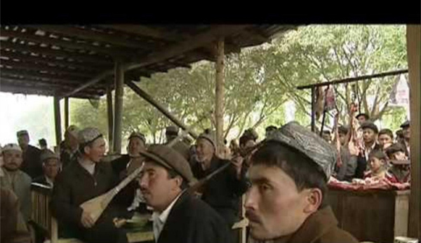 Photo, Image & Picture of Playing Uyghur Muqam